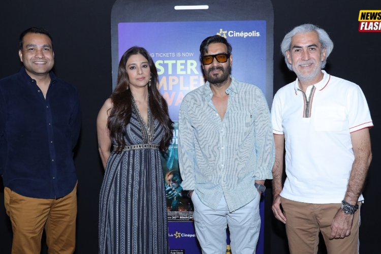 "Bholaa" Starcast The New Cinépolis App And Website Are Unveiled At ...